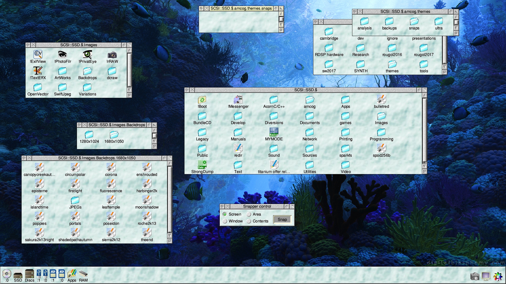 RISC OS Open: New Desktop theme